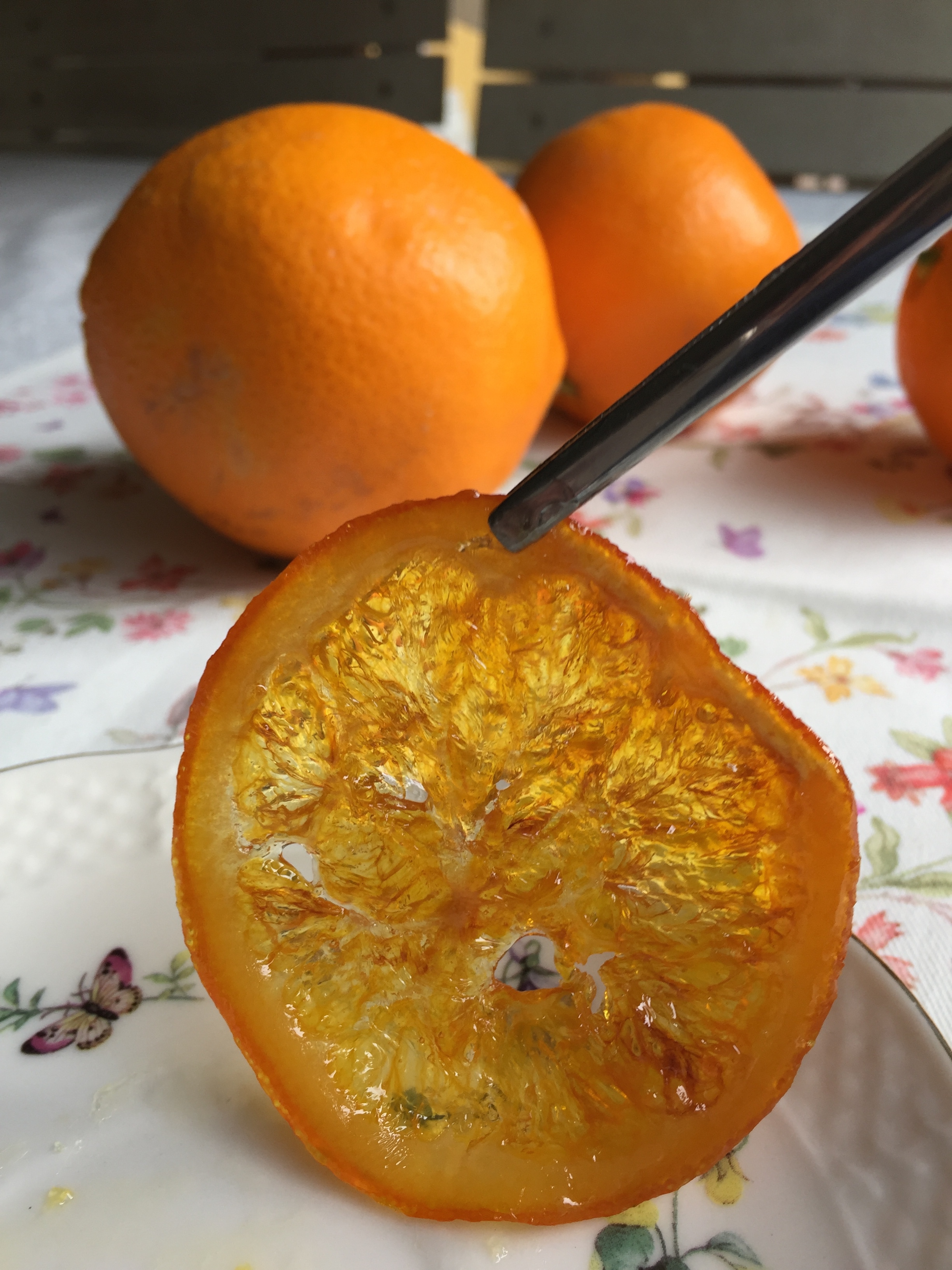 Cómo confitar naranjas sin liarse mucho
